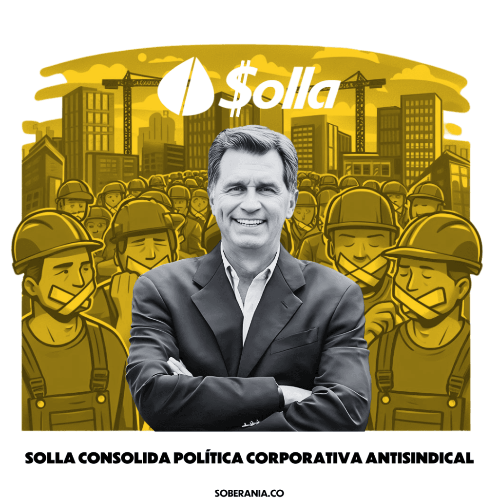 La empresa Solla consolida política corporativa antisindical - Soberanía